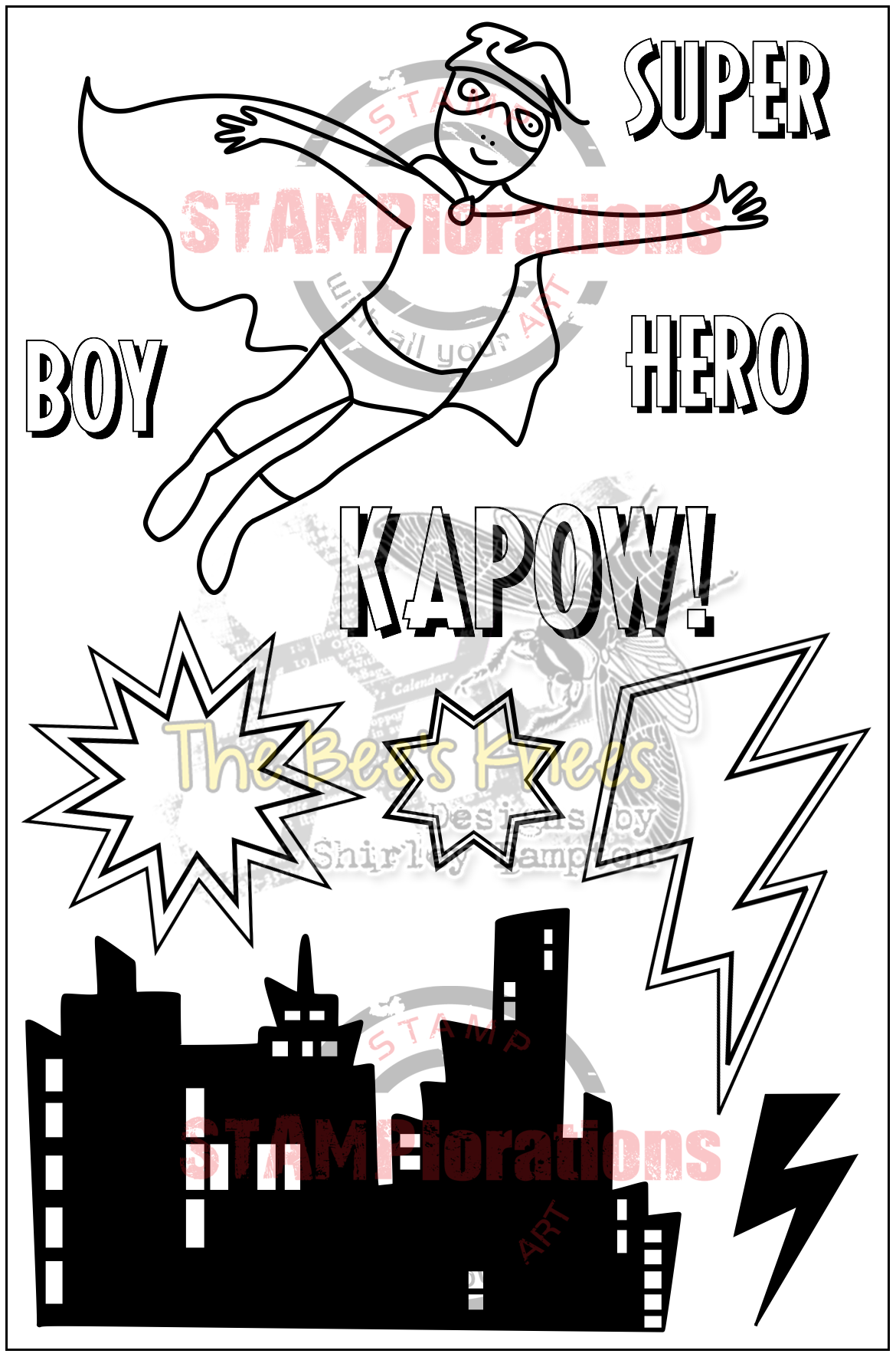 STAMPlorations™ Blog: March Release - Day 1 - Super Hero