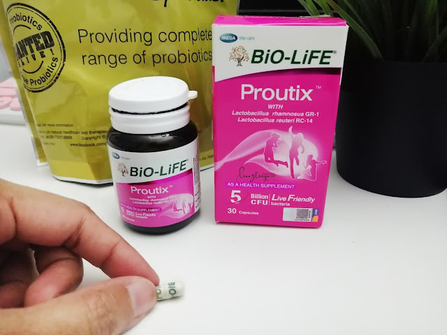 Blog Lea Azleeya: BiO-LiFE Proutix Supplement Probiotik Khas Untuk Wanita