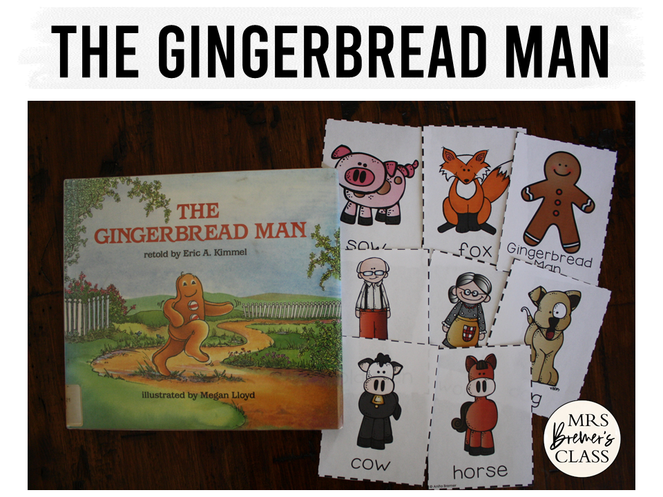 The Gingerbread Man Activities | Book Study, Class Book, and Craftivity ...