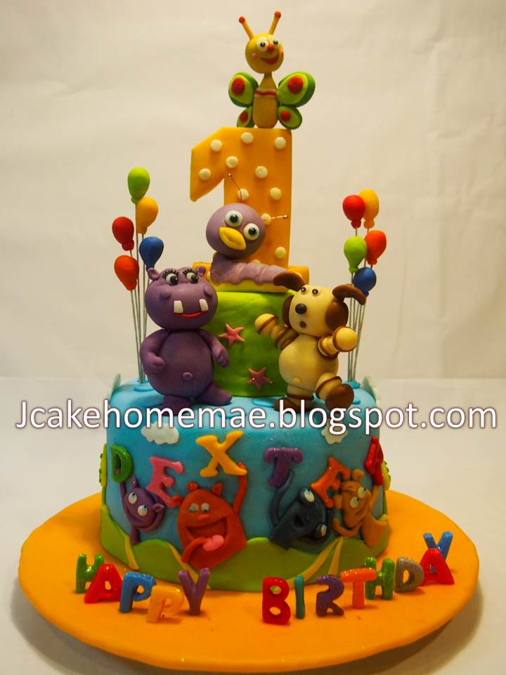 Jcakehomemade: Baby TV birthday cake