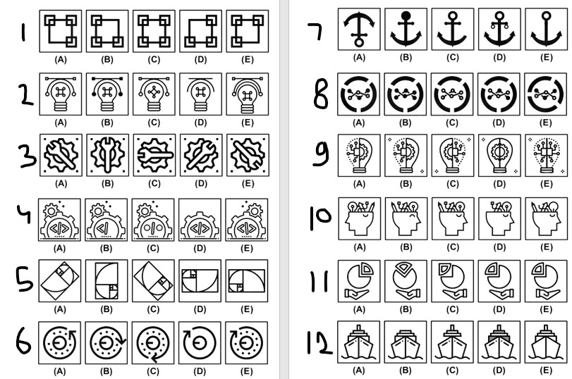 RRB ALP PSYCHO - MEMORY TEST - OBJECT MEMORY PRACTICE TEST