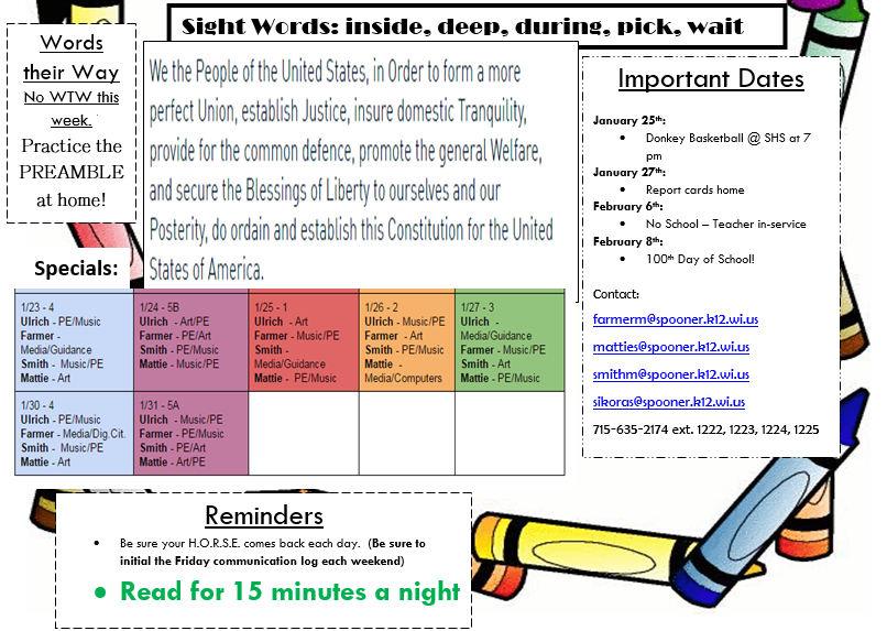 Mrs. Smith's classroom blog: In the News - This Week