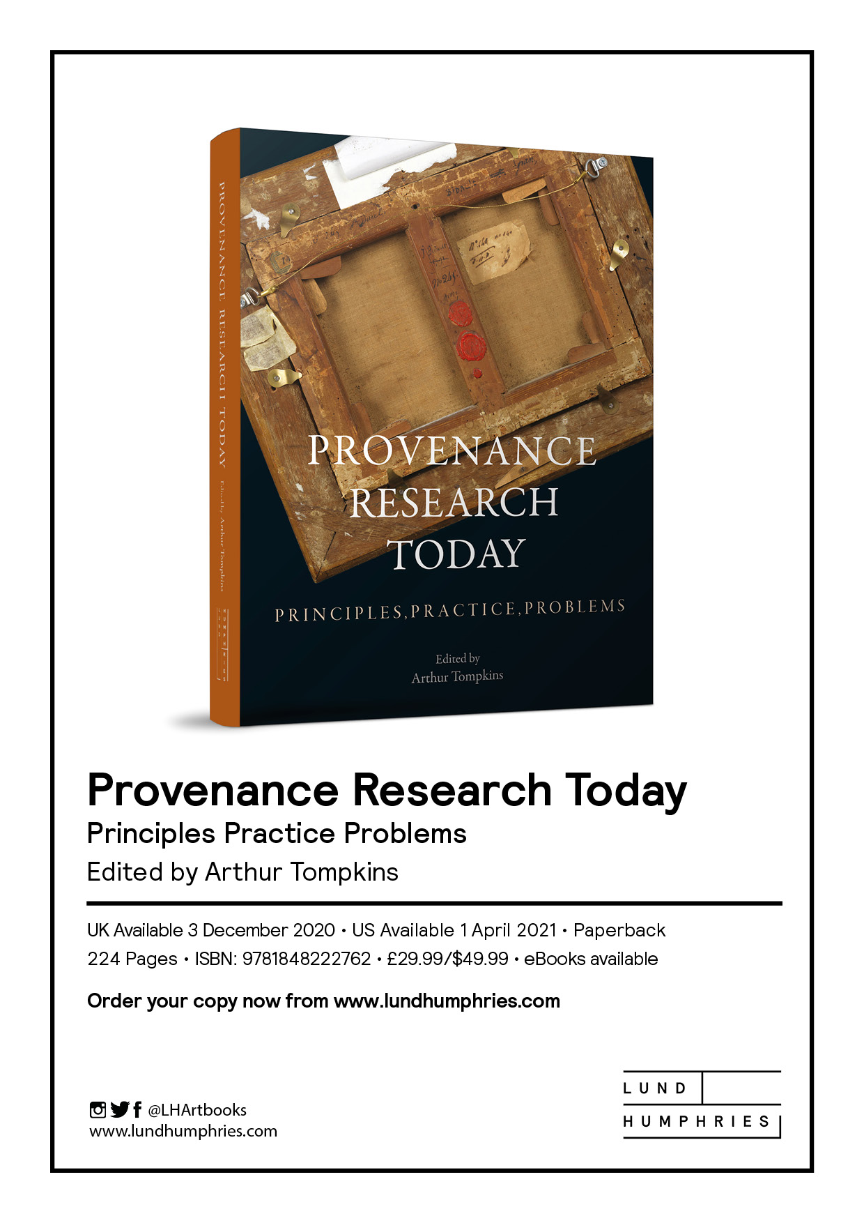 "Provenance Research Today" book release to debut at the International ...
