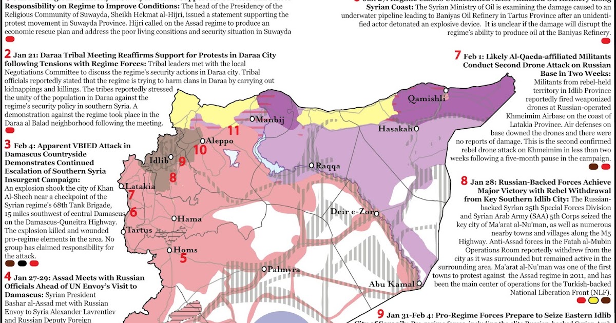 Isw Blog Syria Situation Report January 21 February 4 2020