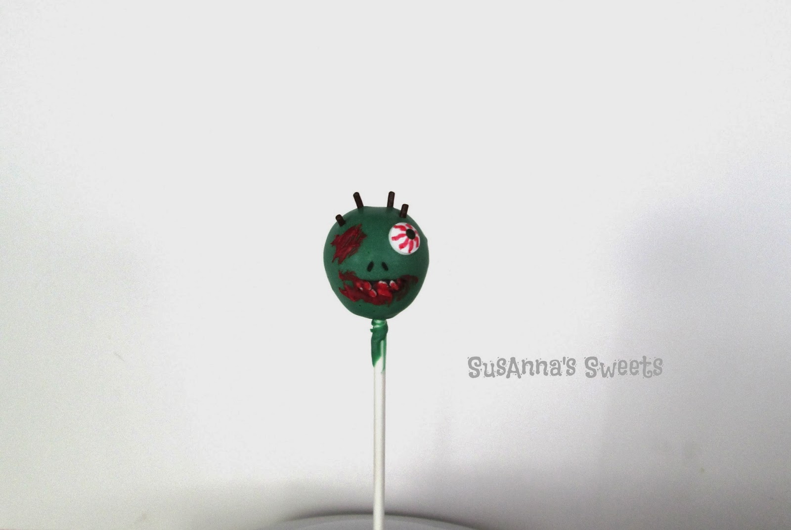 SusAnna's Sweets: Step by Step Zombie Cake Pop