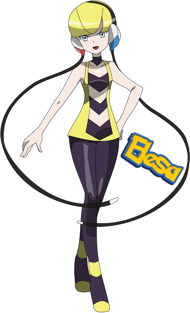Elesa Gym Leader Sprite