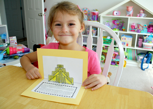 Ziggurat Project For Kids