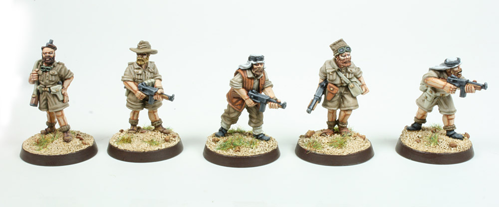 Marc Raley Miniatures: Long Range Desert Group