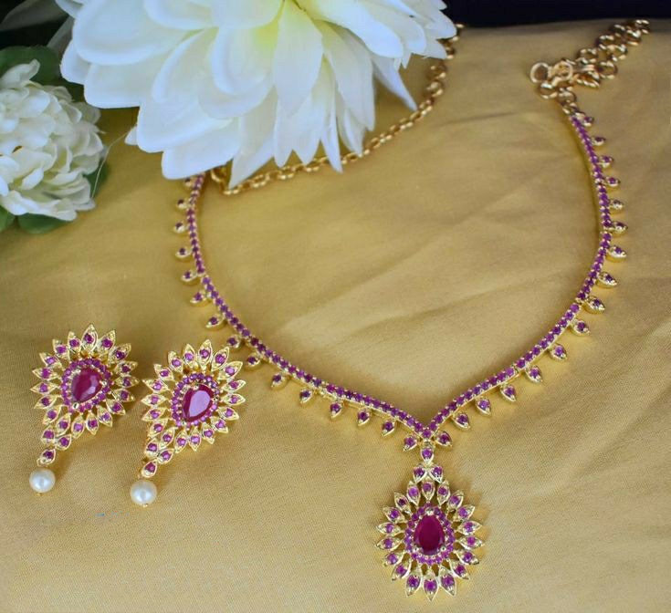 Ruby necklace designs