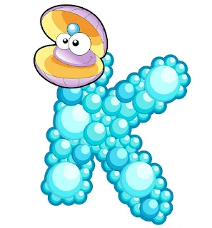 Abecedario Bajo el Mar. Under the Sea Abc. - Oh my Alfabetos!