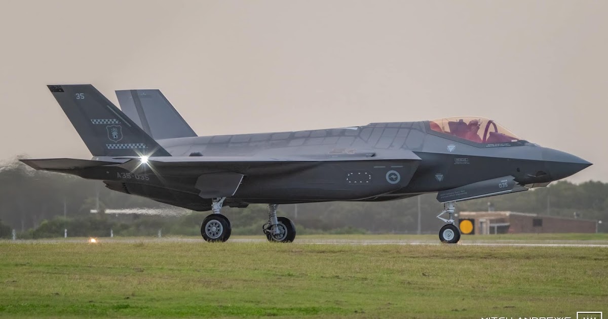 DEFENSE STUDIES: Four F-35As Arrived at RAAF Base Williamtown