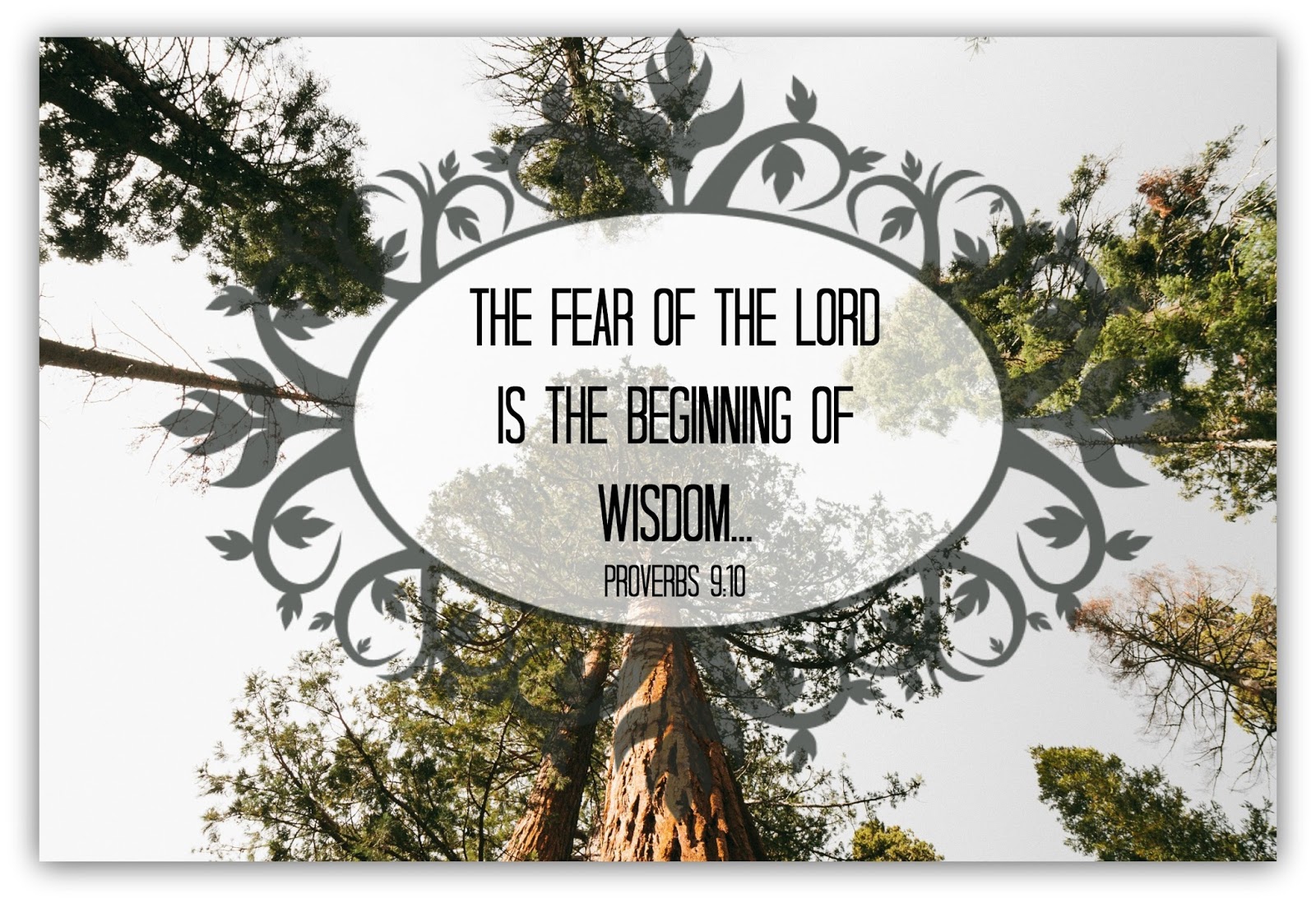 The Sword of the Lord Blog: Understanding the Fear of the Lord