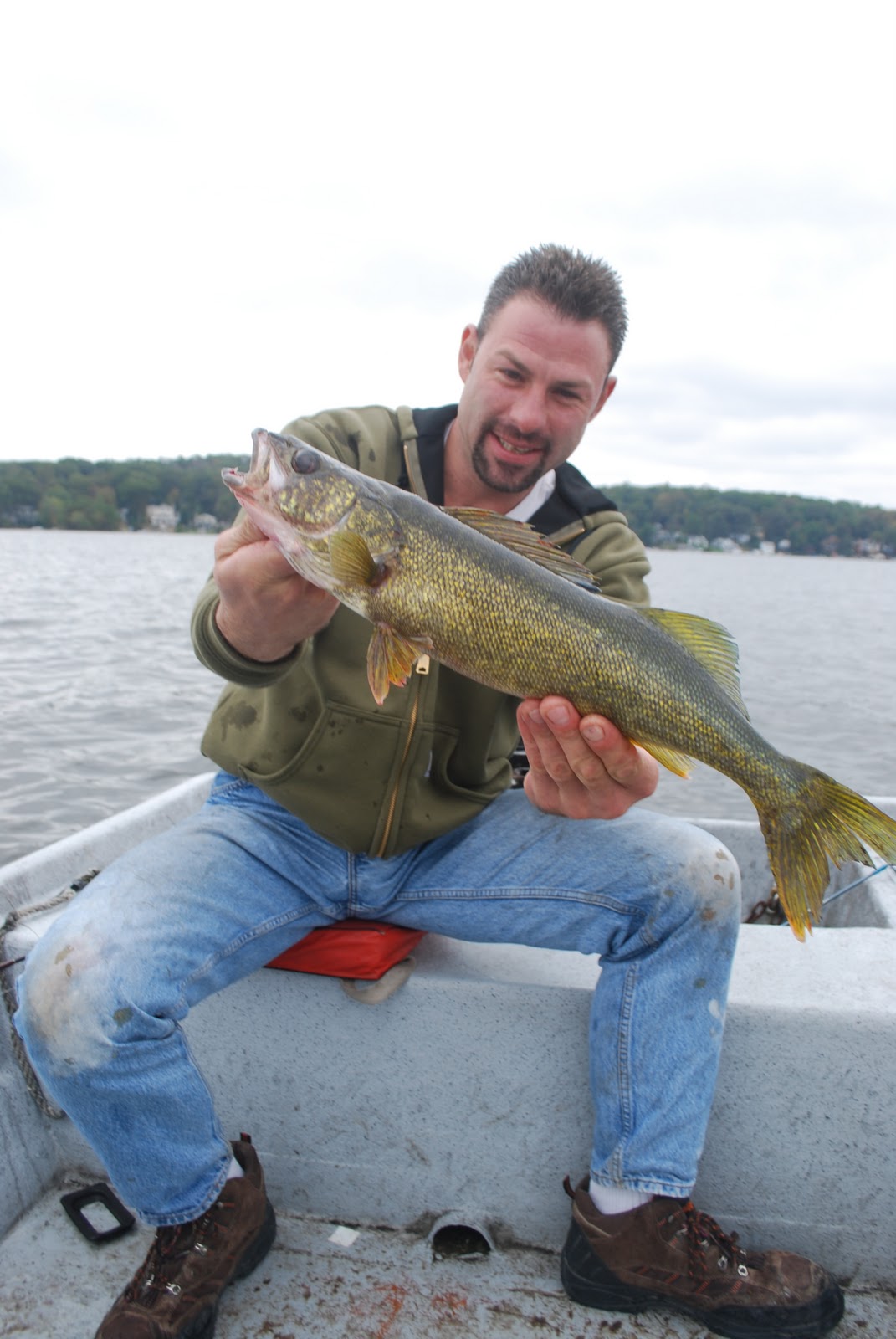 Fishing in New Jersey: Lake Hopatcong Vertical Walleye Jigging Underway