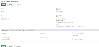 Netsuite Tutorials: Suitelet Types in Netsuite.