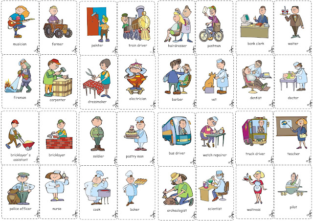 Vocabulary: Jobs and Occupation Flashcards