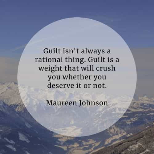 30 Guilty quotes that'll tell you more about feeling culpable