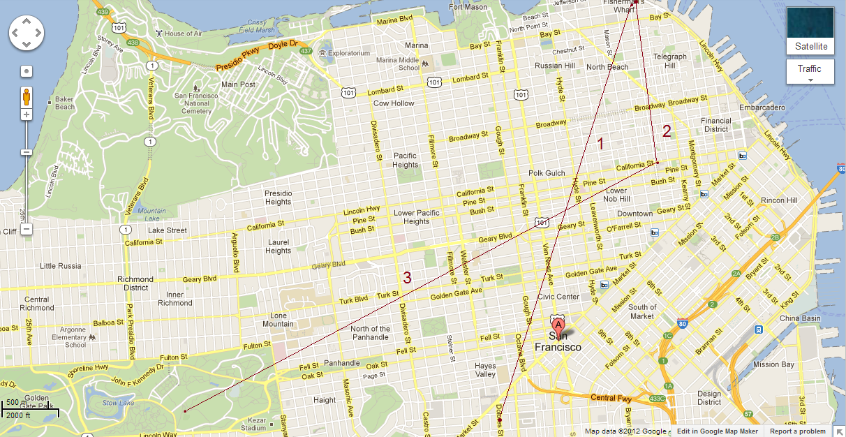 Destino: SAN FRANCISCO