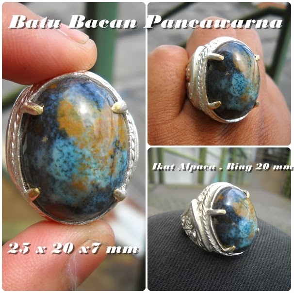 Pesona Batu Akik: BBA02- SOLD- Batu Bacan Pancawarna .... Antik Sekalii