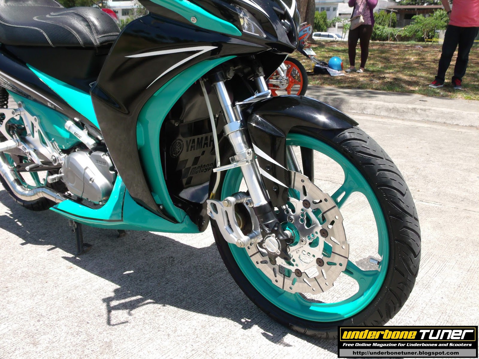 underbone tuner: Petronas Fomula 1 Team Inspired Modified Yamaha Vega ...