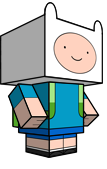Papercraft - Adventure Time Finn - Papercraft4u | Free Papercrafts ...