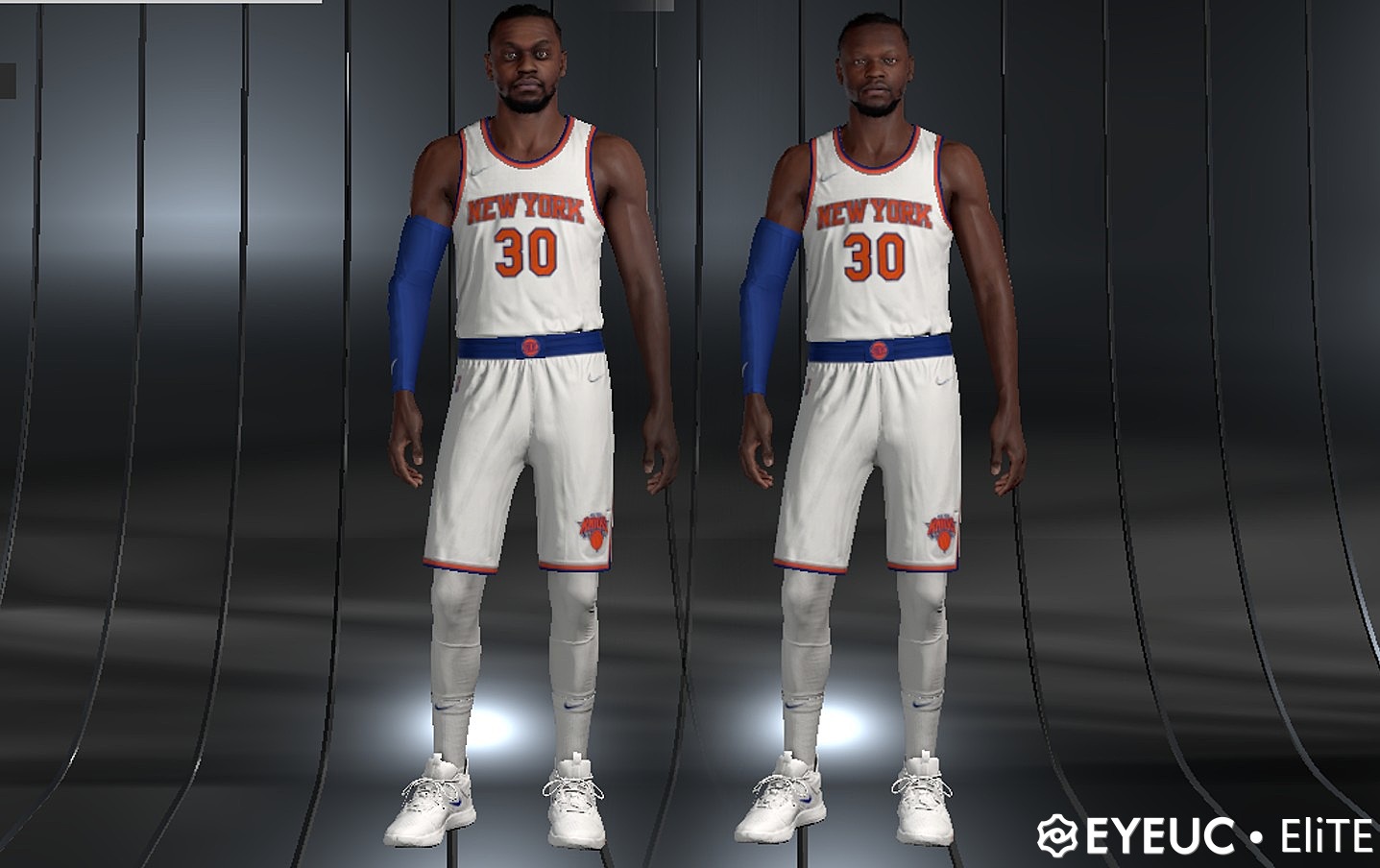 NBA 2K22 Julius Randle Cyberface and Body Model by EliTe