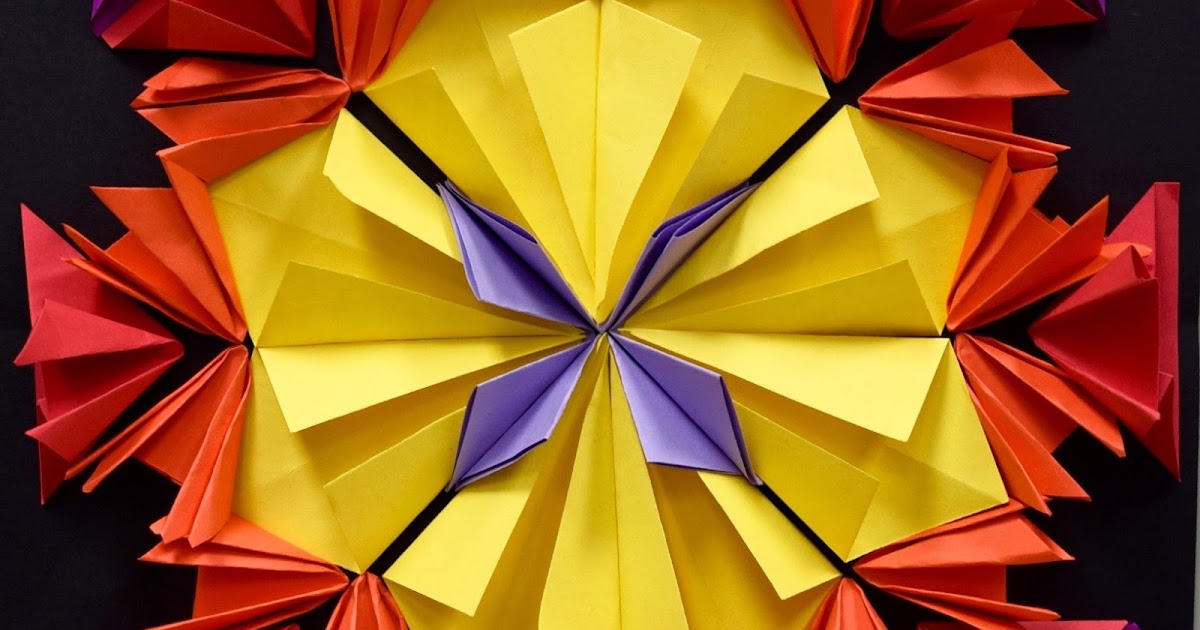 Radial Paper Relief Sculptures (5th): Part 500000 | Art with Mrs. Nguyen