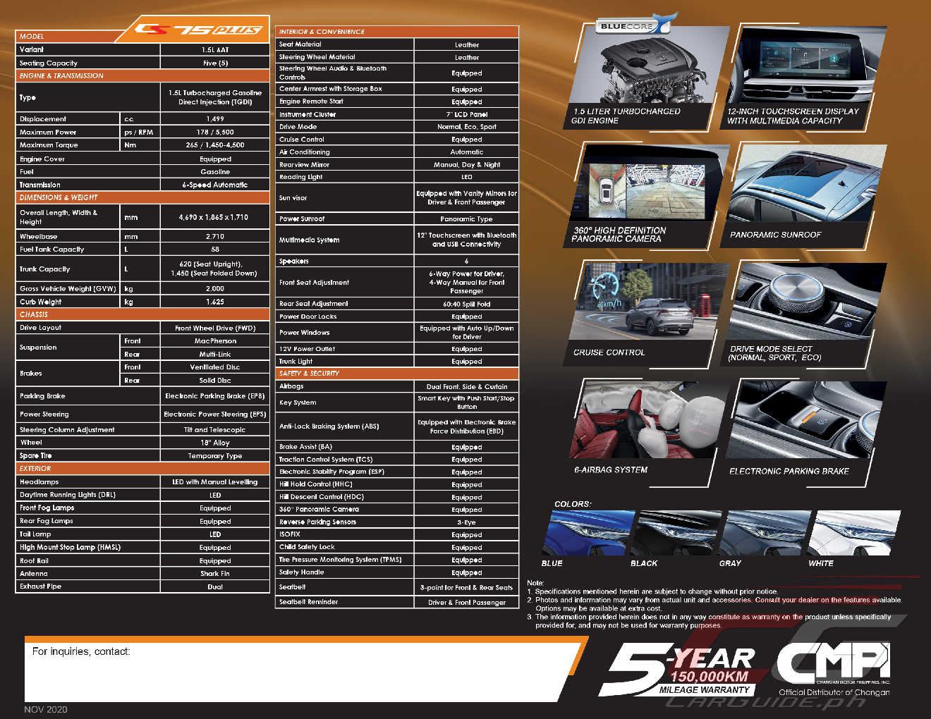 Here are Prices, Specs of Changan PH's Newest Vehicles (w/ Brochures ...