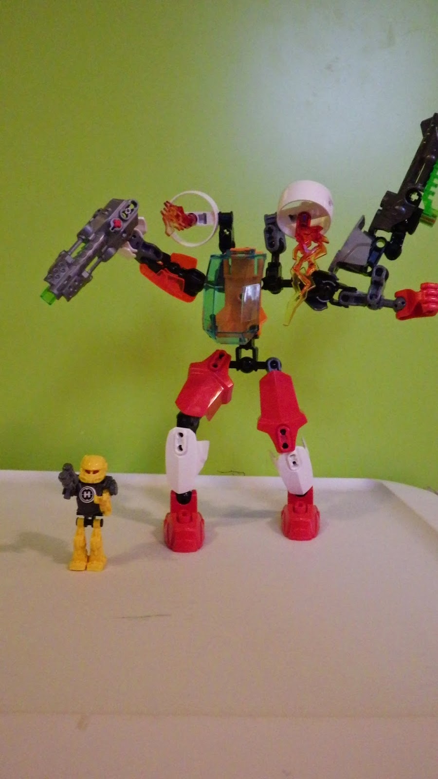 Griff's Lego Creations: Hero Factory Fire Mech