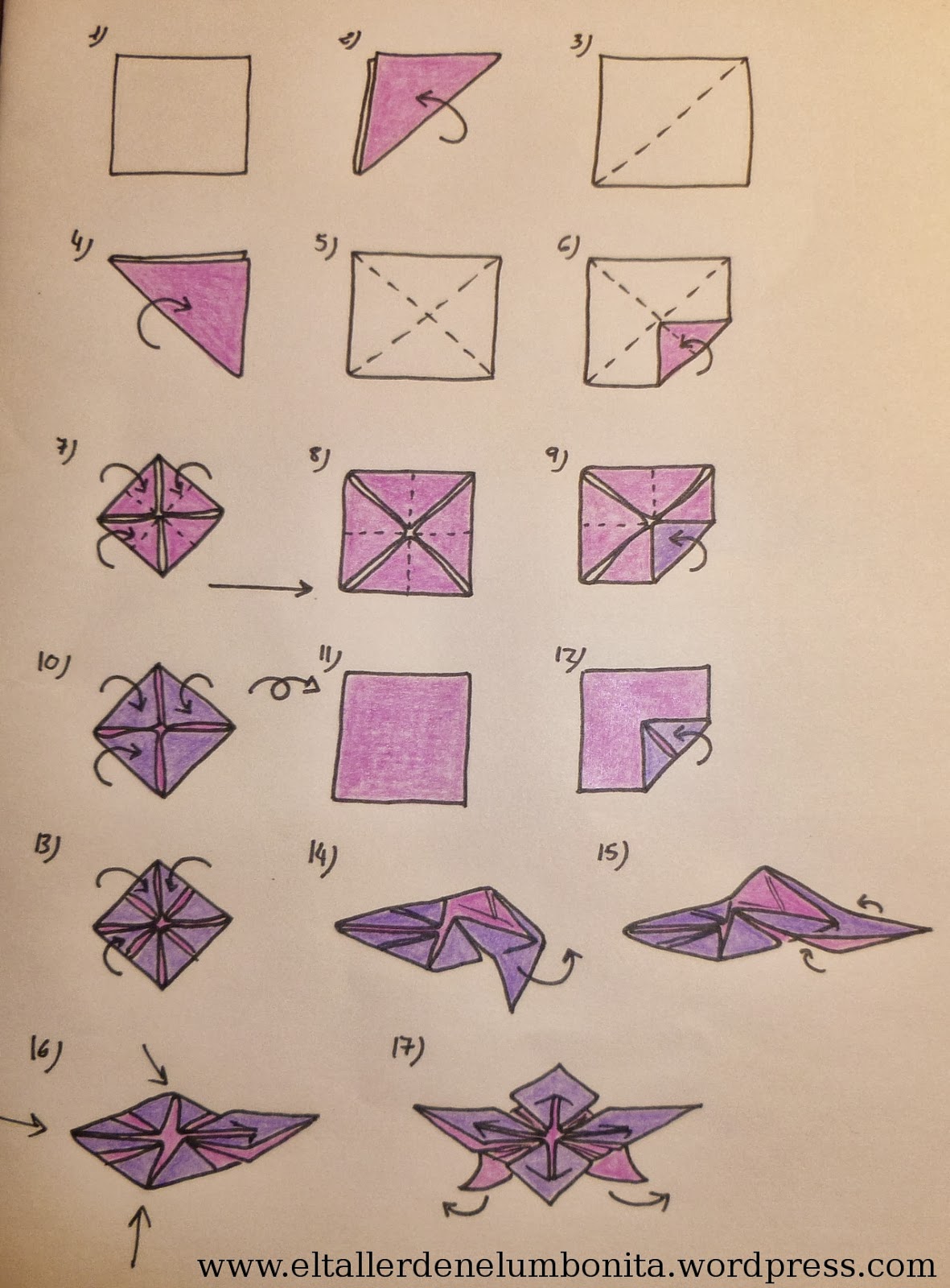 Origami Como Hacer Flores De Papel Grandes Para Decorar Paso A Paso
