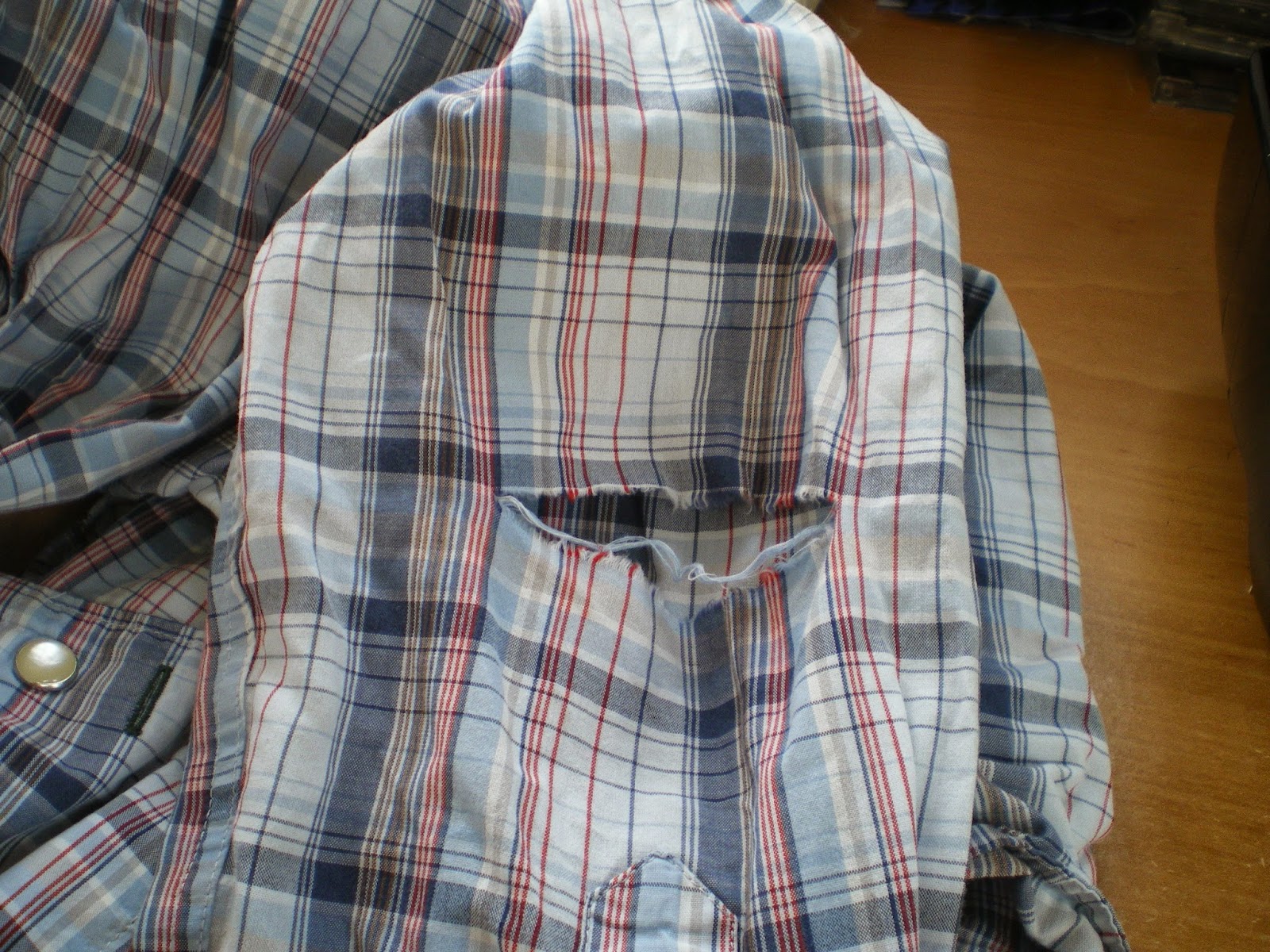 Sew, Create and Recycle: Repairing Shirt Sleeves