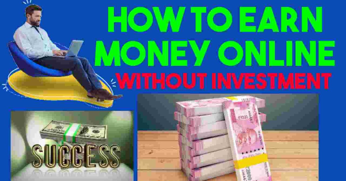 How to earn money online from home without investment ~ Deepak Dagarpuri
