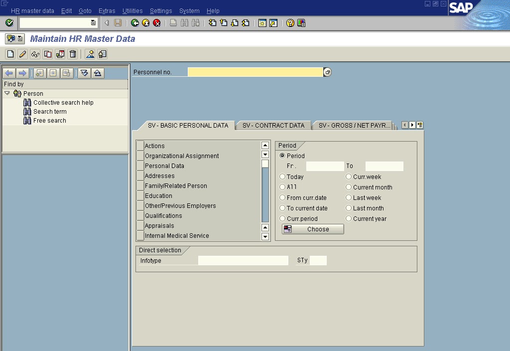 Sap Hcm Consultants: CONFIGURATION OF PA30 TRANSACTION