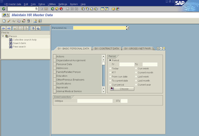 Sap Hcm Consultants: CONFIGURATION OF PA30 TRANSACTION