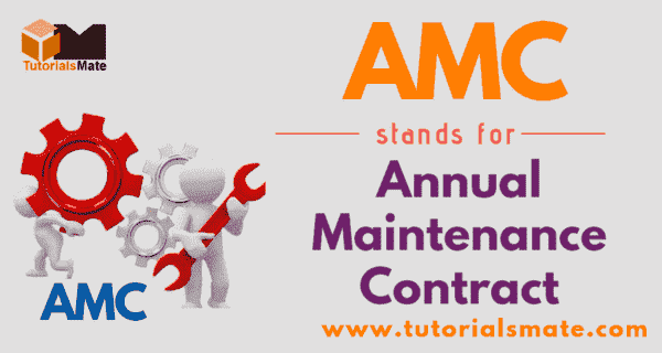 AMC Full Form: What is the full form of AMC? - TutorialsMate