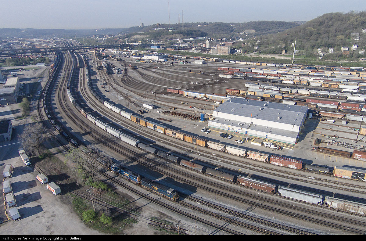 Towns and Nature: Cincinnati, OH: CSX/(C&O+B&O) Queensgate Yard