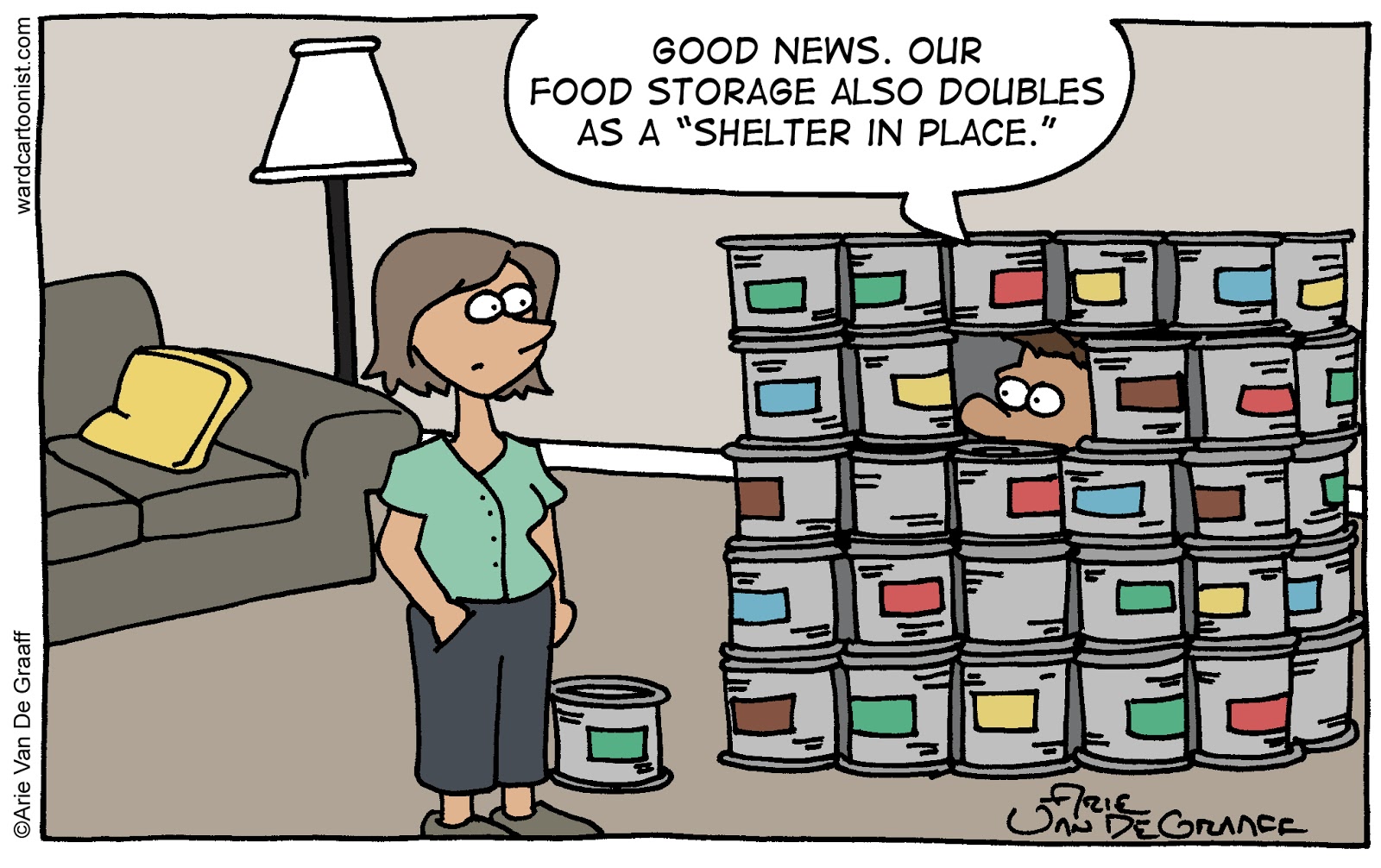 Ward Cartoonist: Shelter in Place