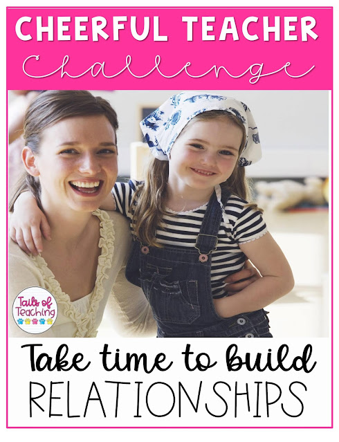 Tails of Teaching: Cheerful Teacher Challenge