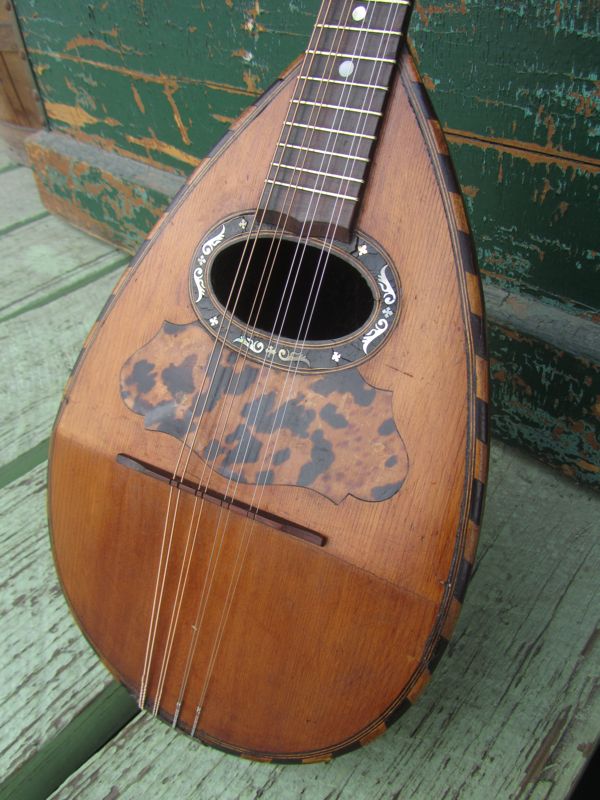 c.1915 Italian-made Puglisi? Bowlback Mandolin
