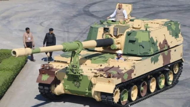 India receives 51 of 100 K9 Vajira-T 155mm Self Propelled Howitzers ...
