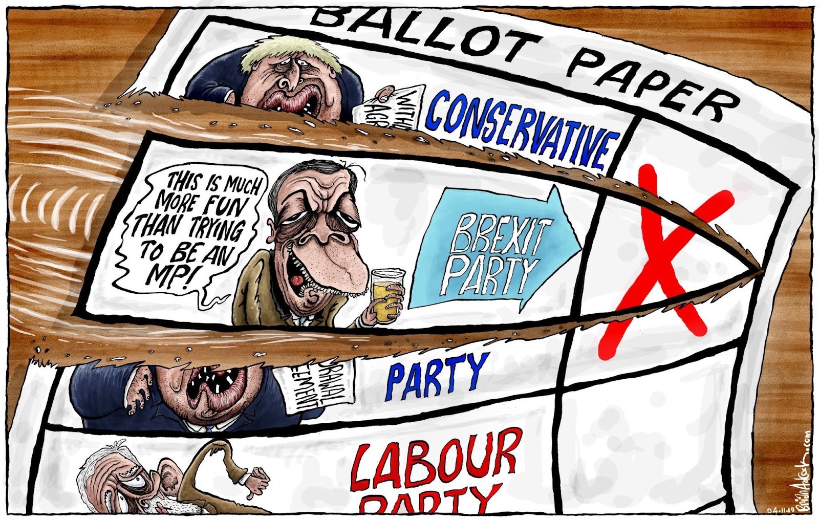 Bin The Labour Party: THE WEEK IN CARTOONS 3-9 NOV 2019