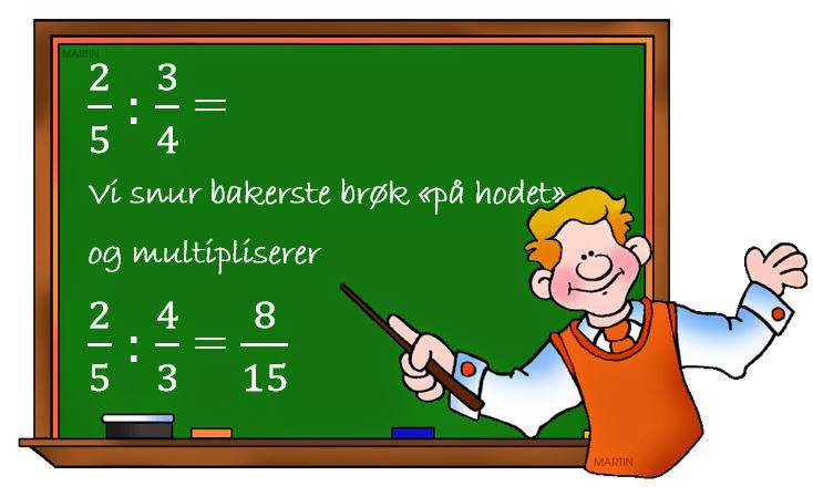 Matematikkens Verden: Divisjon med brøk
