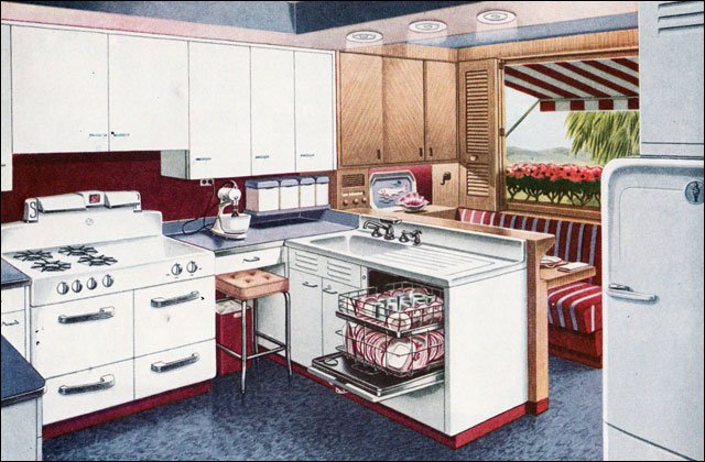 30 Beautiful American Kitchens From the 1940s ~ Vintage Everyday