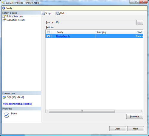 Microsoft Dot Net Master: SQL SERVER – Policy Based Management – Create, Evaluate and Fix Policies