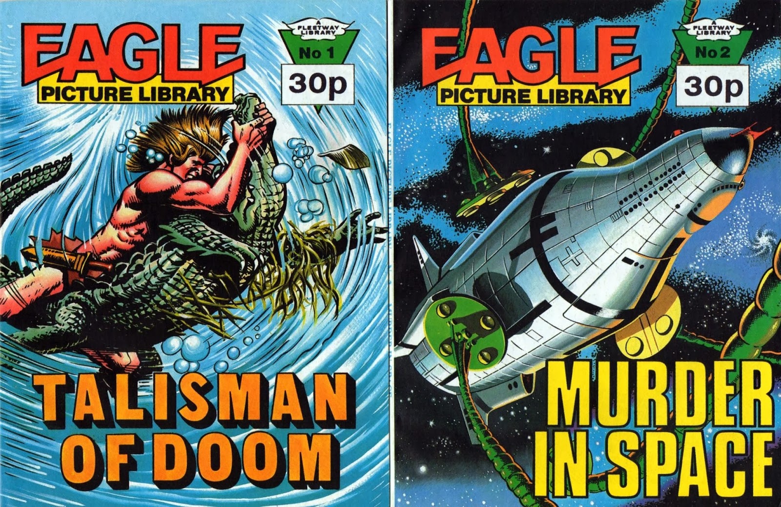 CRIVENS! COMICS & STUFF!: EAGLE PICTURE LIBRARY COVER GALLERY...
