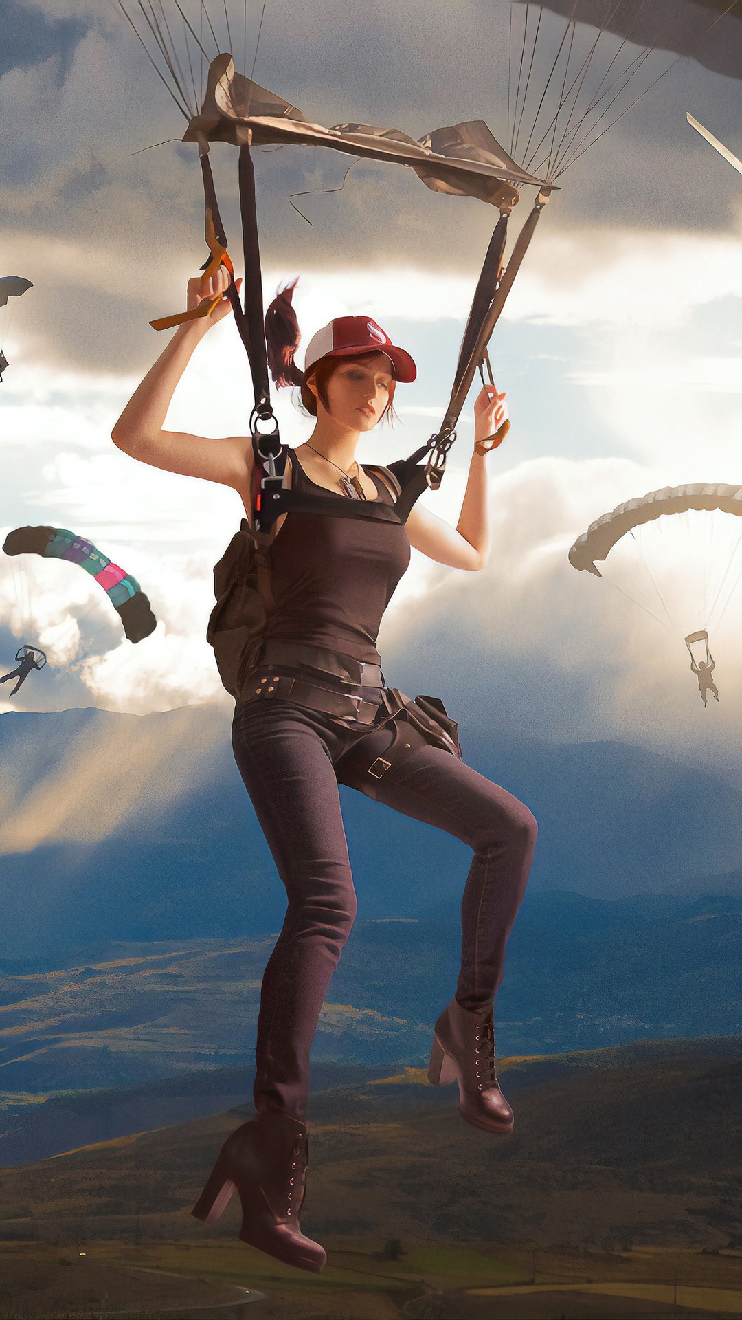 Garota Pubg Papel De Parede Para Celular