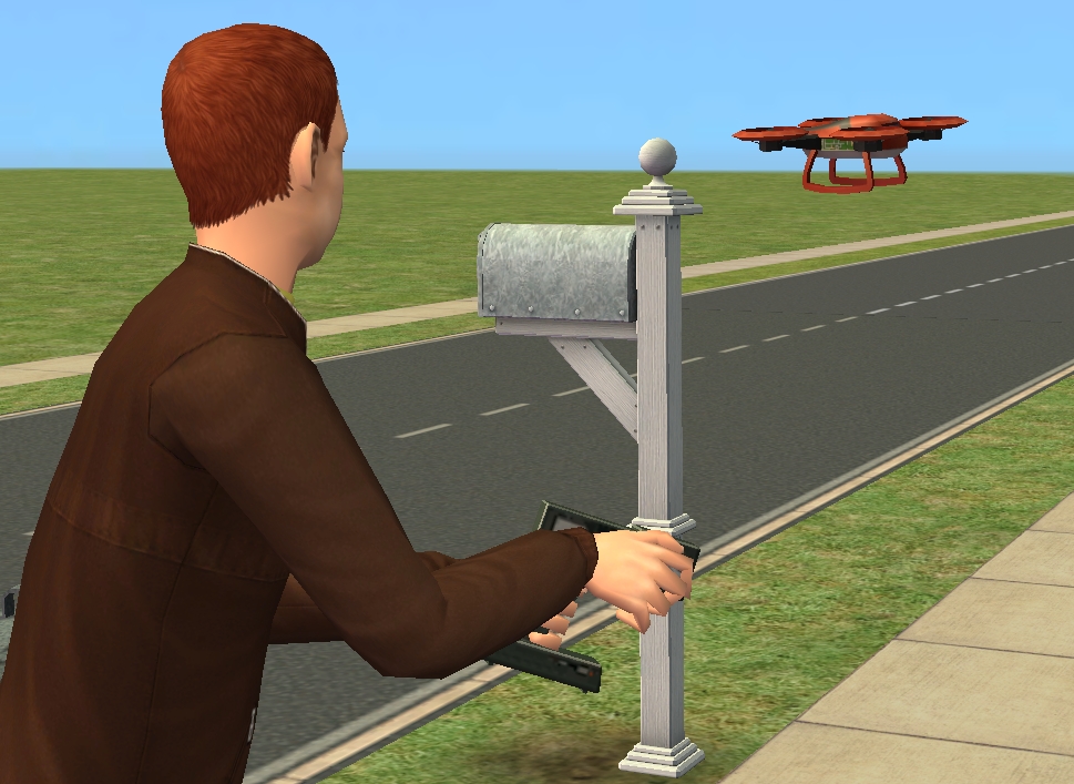 TheNinthWaveSims: The Sims 2 - The Sims 4 Discover University Drone For ...