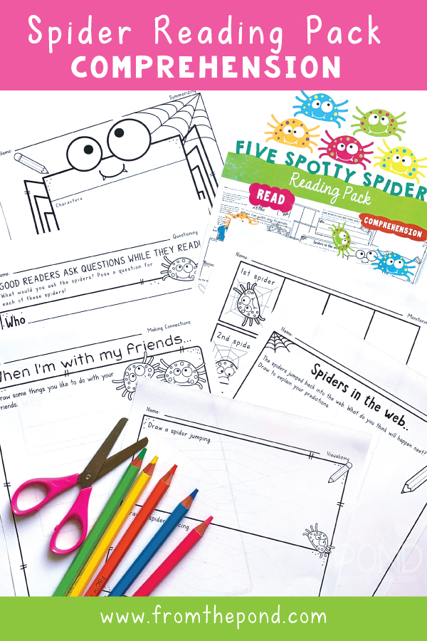 Spider Reading Pack | From the Pond