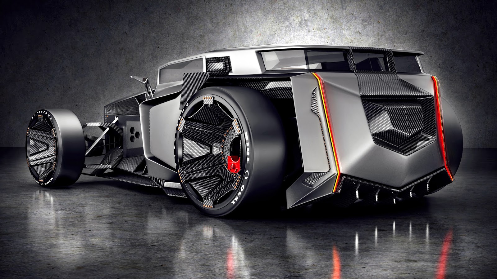 jans shlapins 3D: Final render of Hot Rod