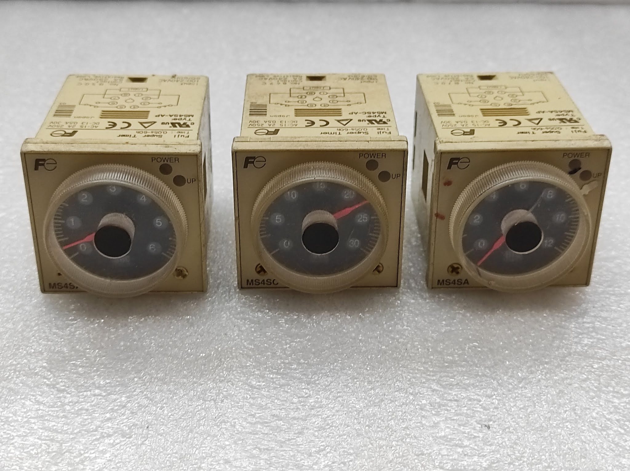 FUJI MS4SA-AP SUPRE TIMER 100-240V AC 0.05S-60H