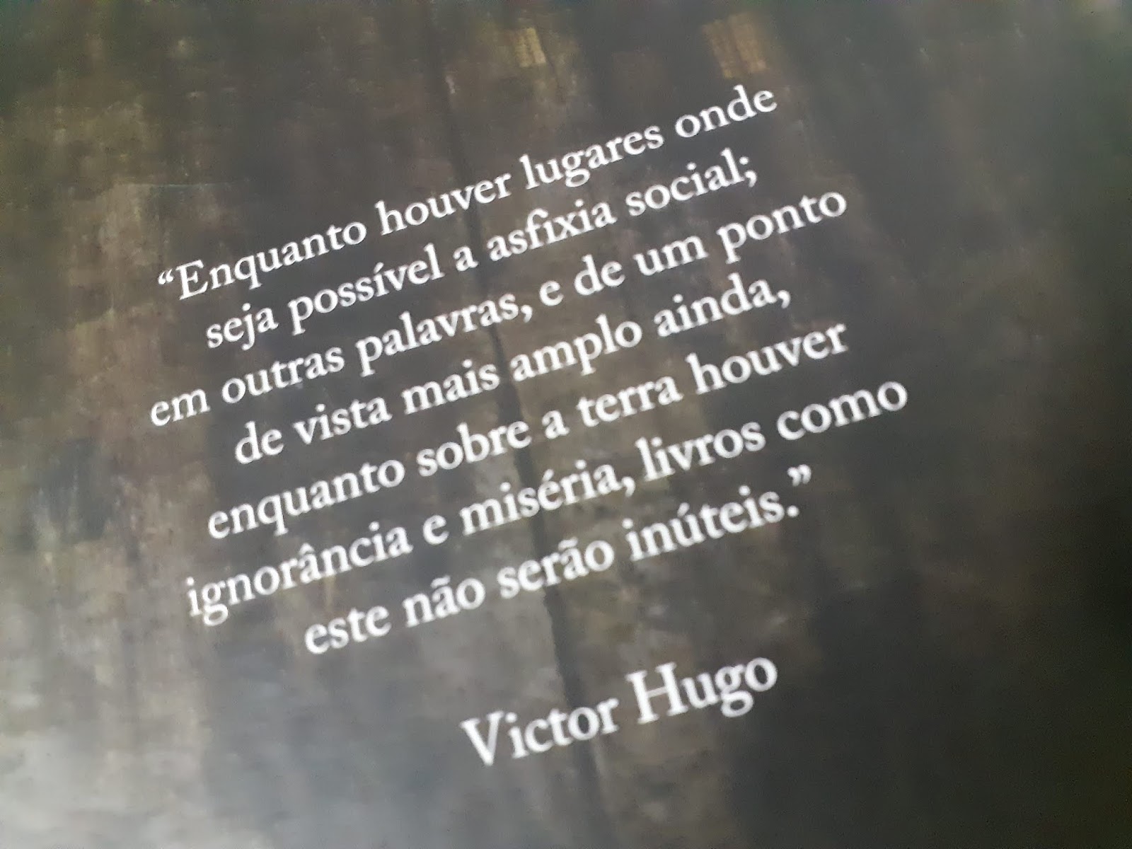 Disco Livro: Os Miseráveis - Victor Hugo